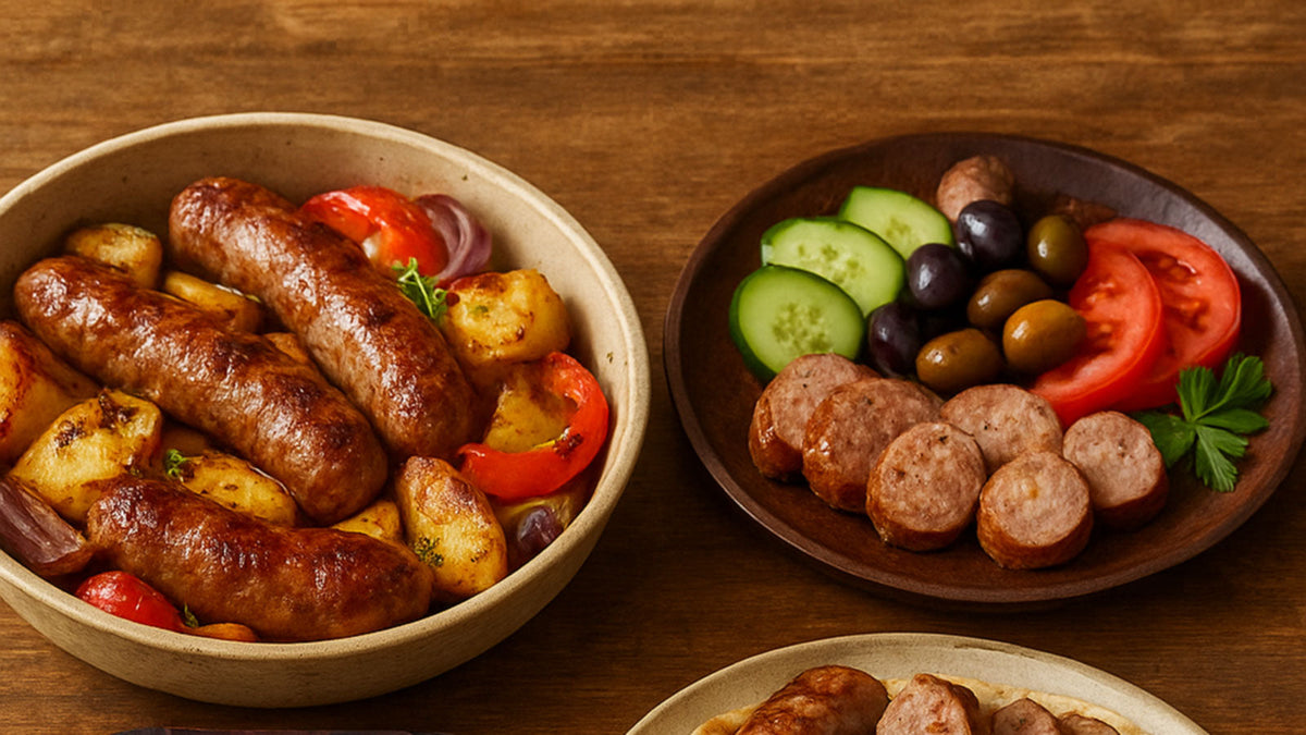Greek Sausage Feast: Authentic Recipes with IFANTIS – Hellenic Grocery