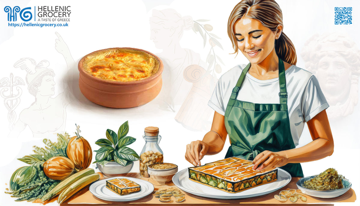 Vegan Moussaka in Ceramic Pot – Hellenic Grocery