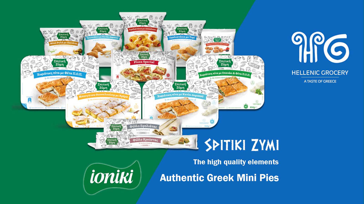 Authentic Greek Mini Pies by SPITIKI ZYMI – Hellenic Grocery