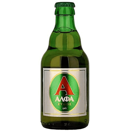 Alfa beer 5% vol. 330ml – Hellenic Grocery