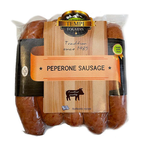 Peperone Sausage (5 pieces) 500g – Hellenic Grocery